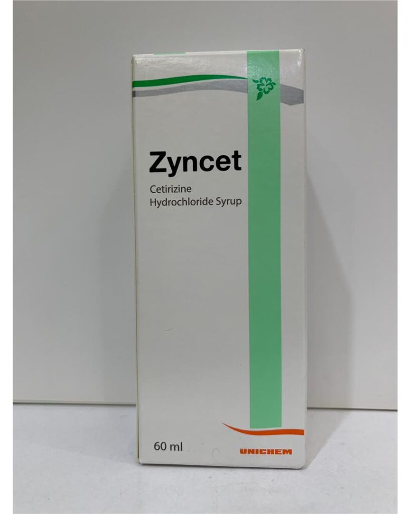 Zyncet Cetirizine Syrup 100ml – Guardian Health Pharmacy