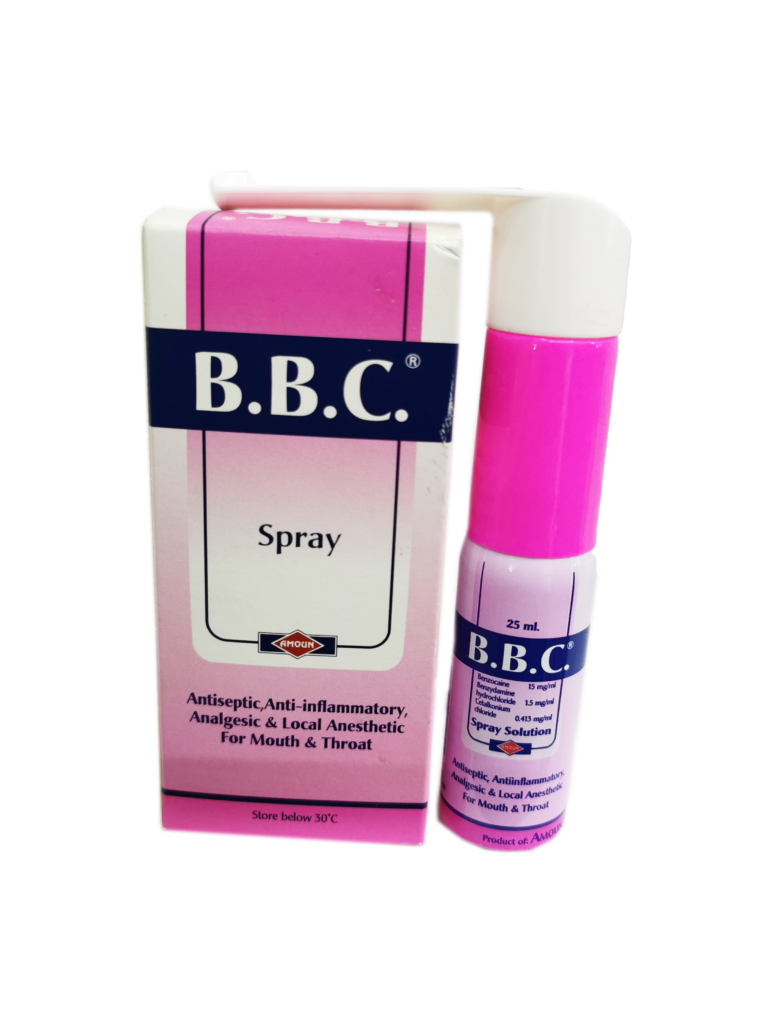 B.B.C Mouth and Throat Spray – Guardian Health Pharmacy